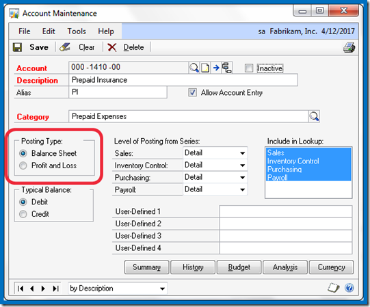 Dynamics Confessions Blogspot: Notable settings on the Account ...